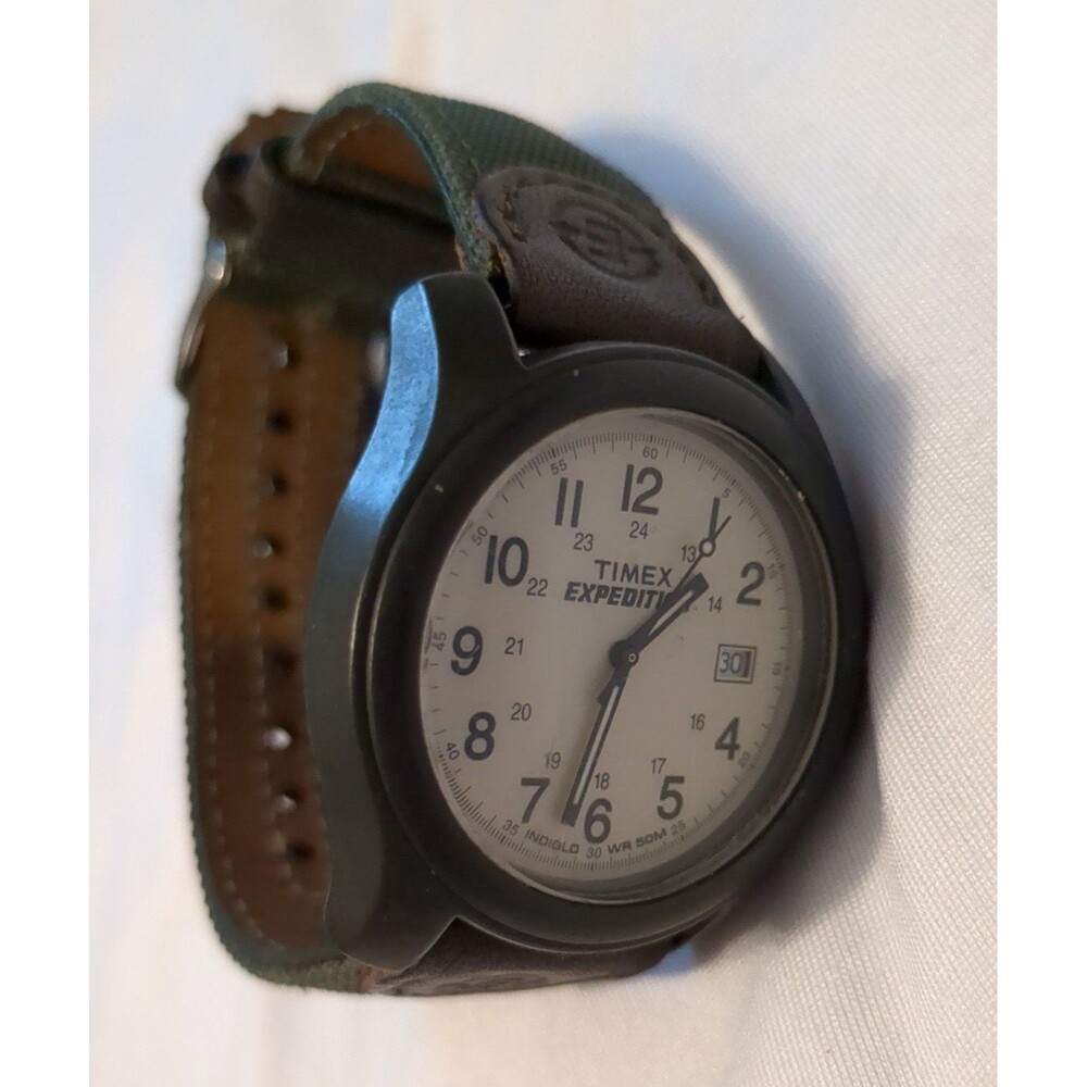 Timex T49101 Men's Expedition Camper Brown/Olive Gree… - Gem